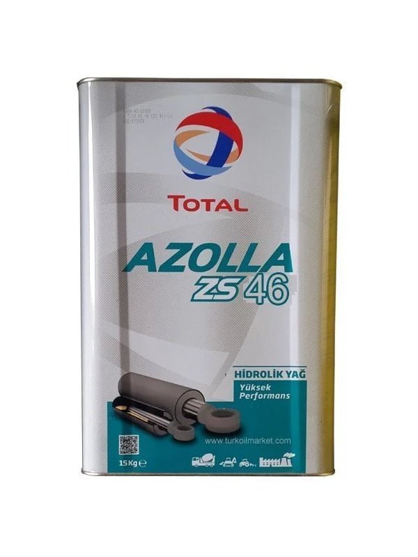 Total Azolla ZS 46 - 15 kg Hidrolik Yağ Hidrolik Yağı - toptanyagpazari